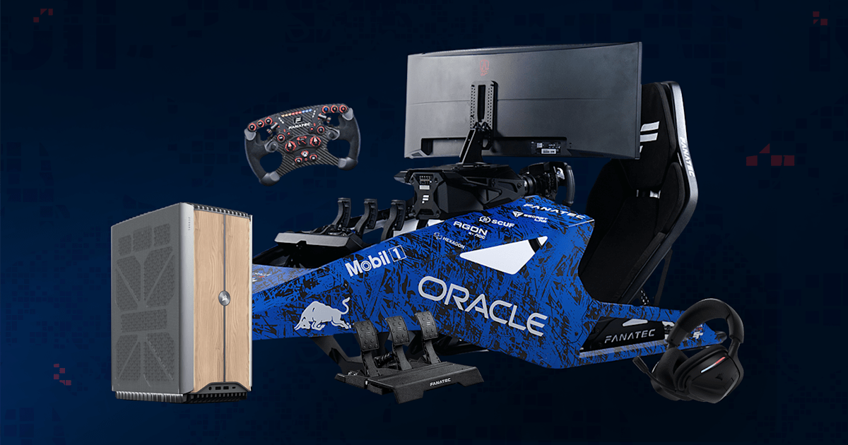 Win the Ultimate Oracle Red Bull Racing Sim Rig Bundle