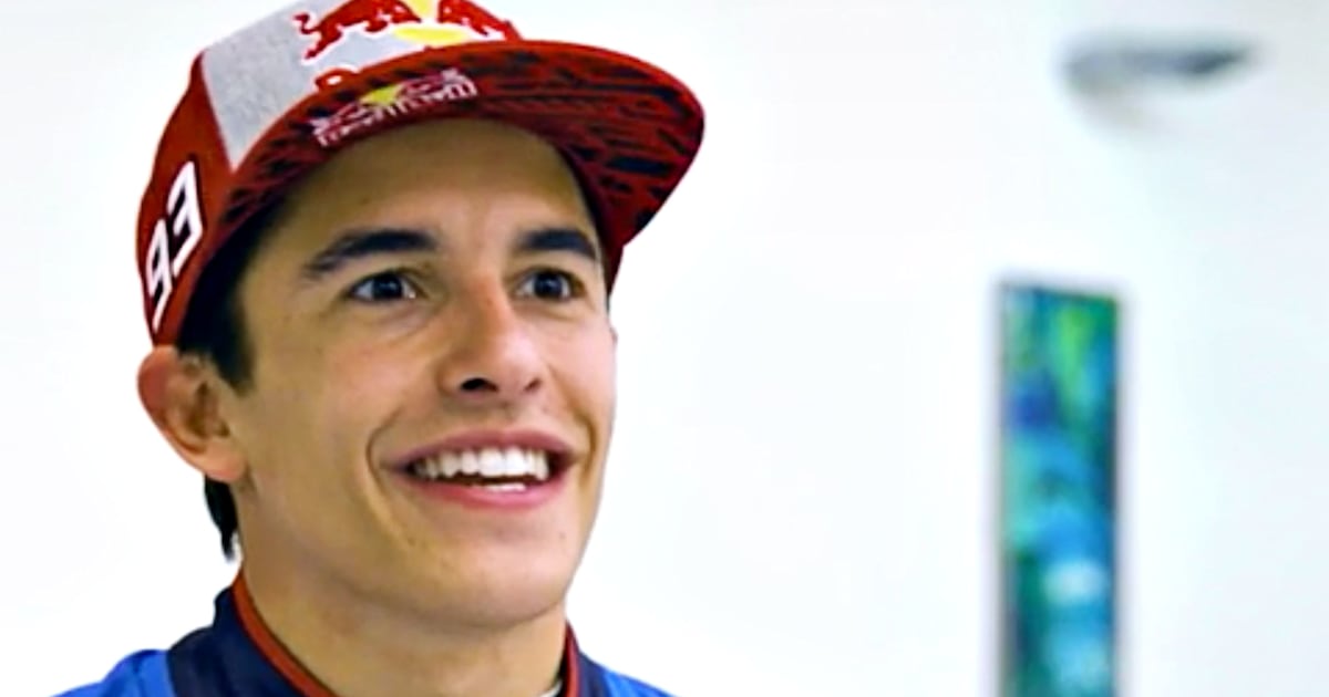 Marc Márquez tries F1 driving