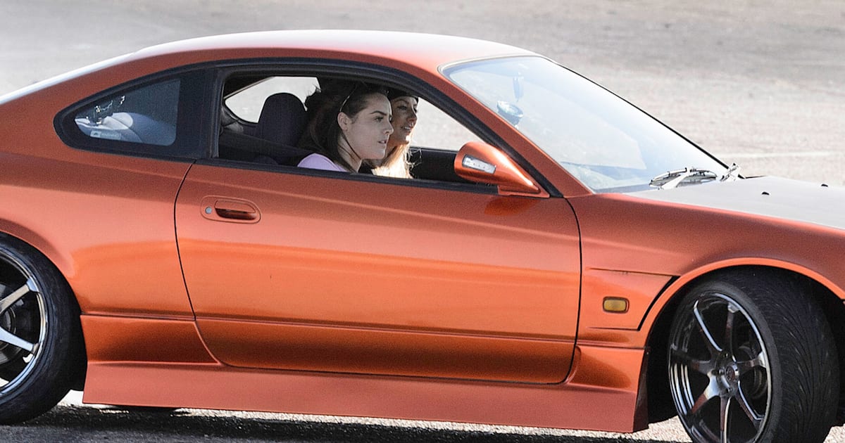 Drift Queen S1 E2: Evans gets ready to drift – video