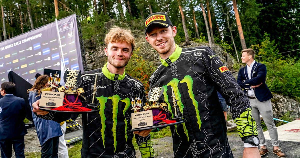 Solberg strengthens WRC2 bid with Rally Finland win