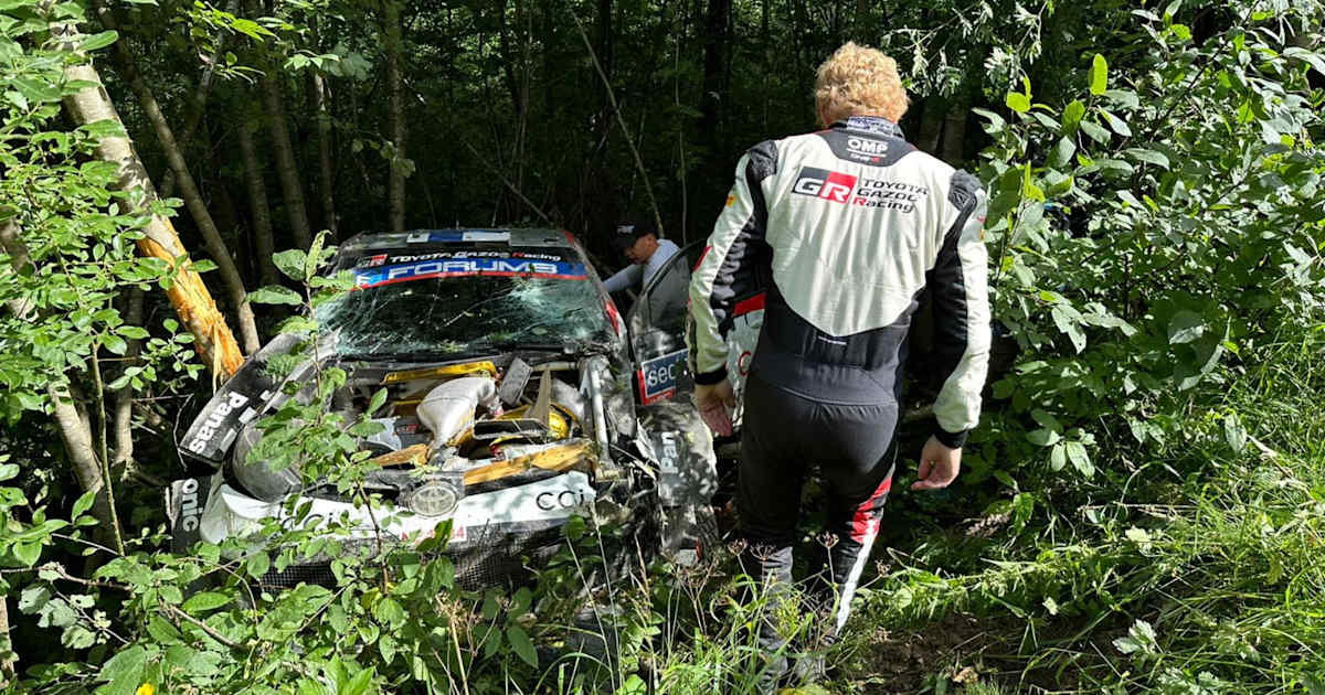 How the WRC drivers reacted to Rovanperä’s Finland crash