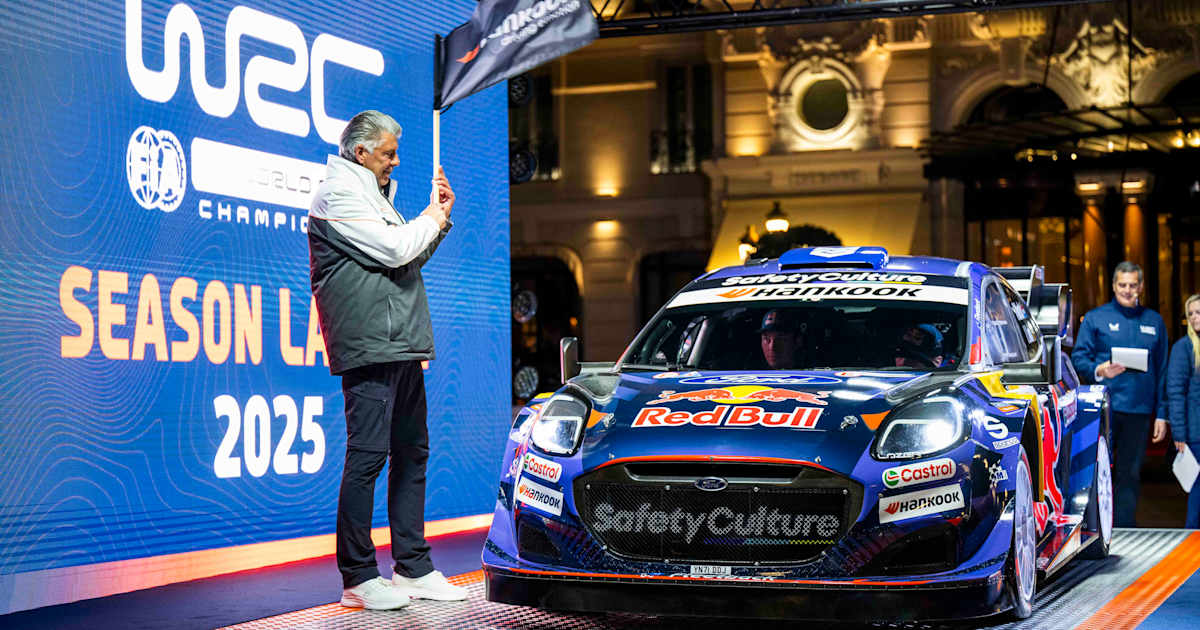 Stars of the WRC herald in 2025 among the glitz of Monaco