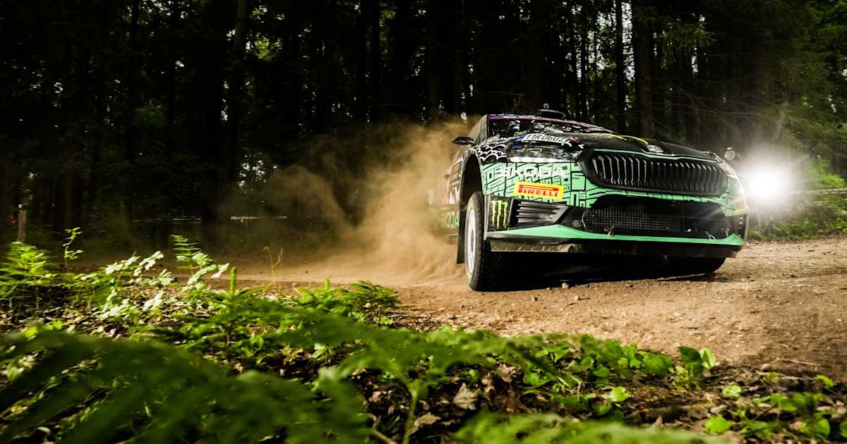 Solberg supreme in WRC2 on Friday