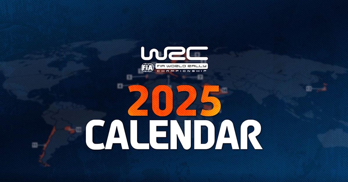 WRC reveals spectacular expanded 2025 calendar