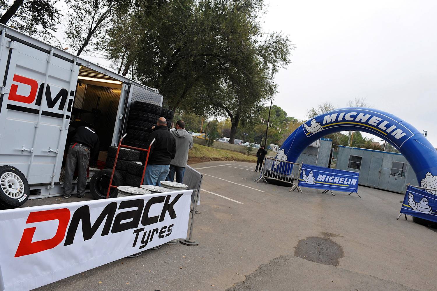 DMACK not afraid to take on Michelin in the WRC