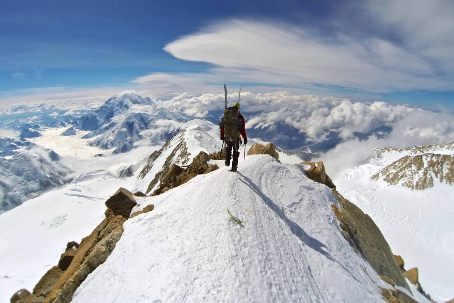 Photos: a Denali summer ski vacation