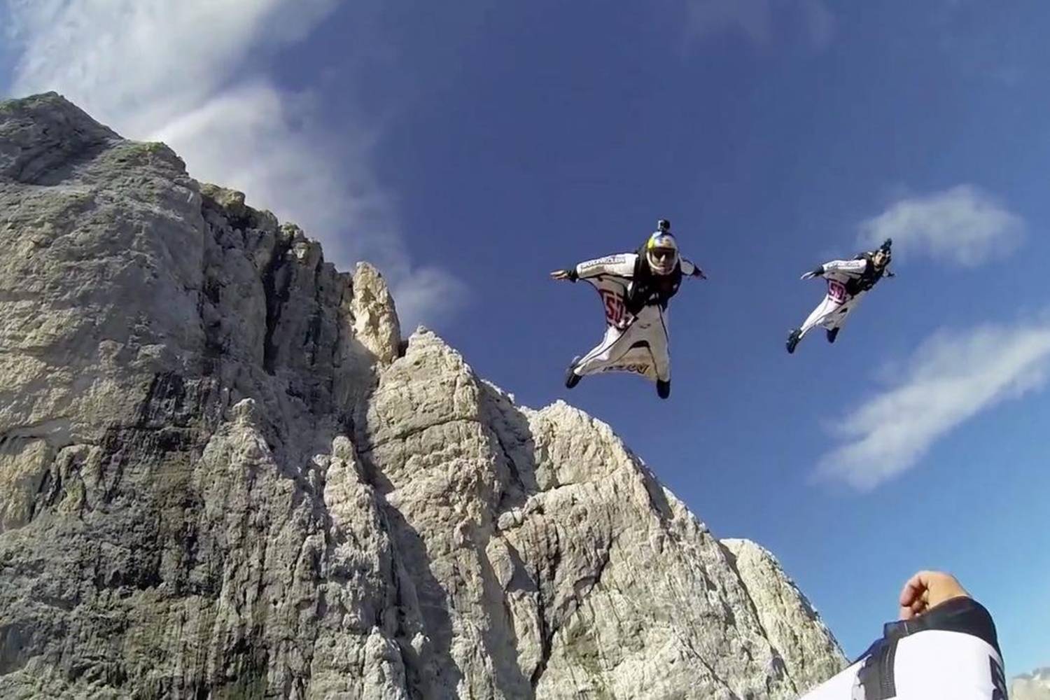 Soul Flyers: Inverted wingsuit flight over Dolomites