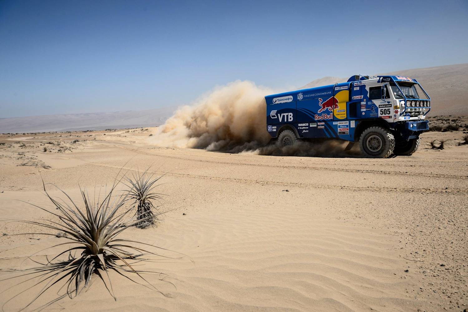 Extremes of the Dakar Rally: Lucky Numbers