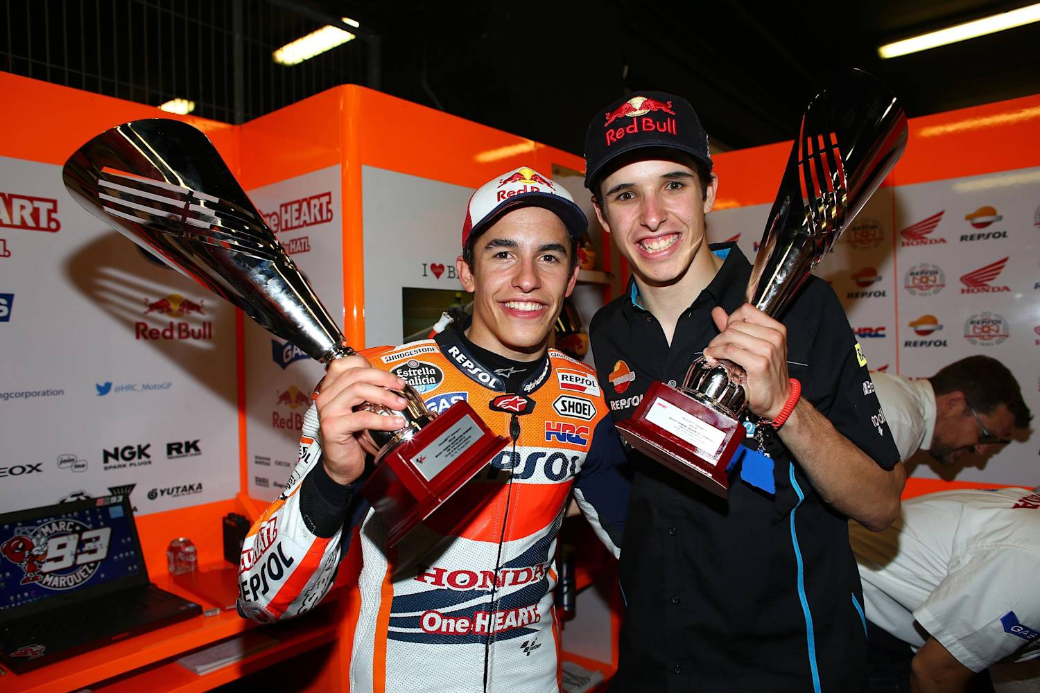 MotoGP brothers Marc and Alex Marquez make history