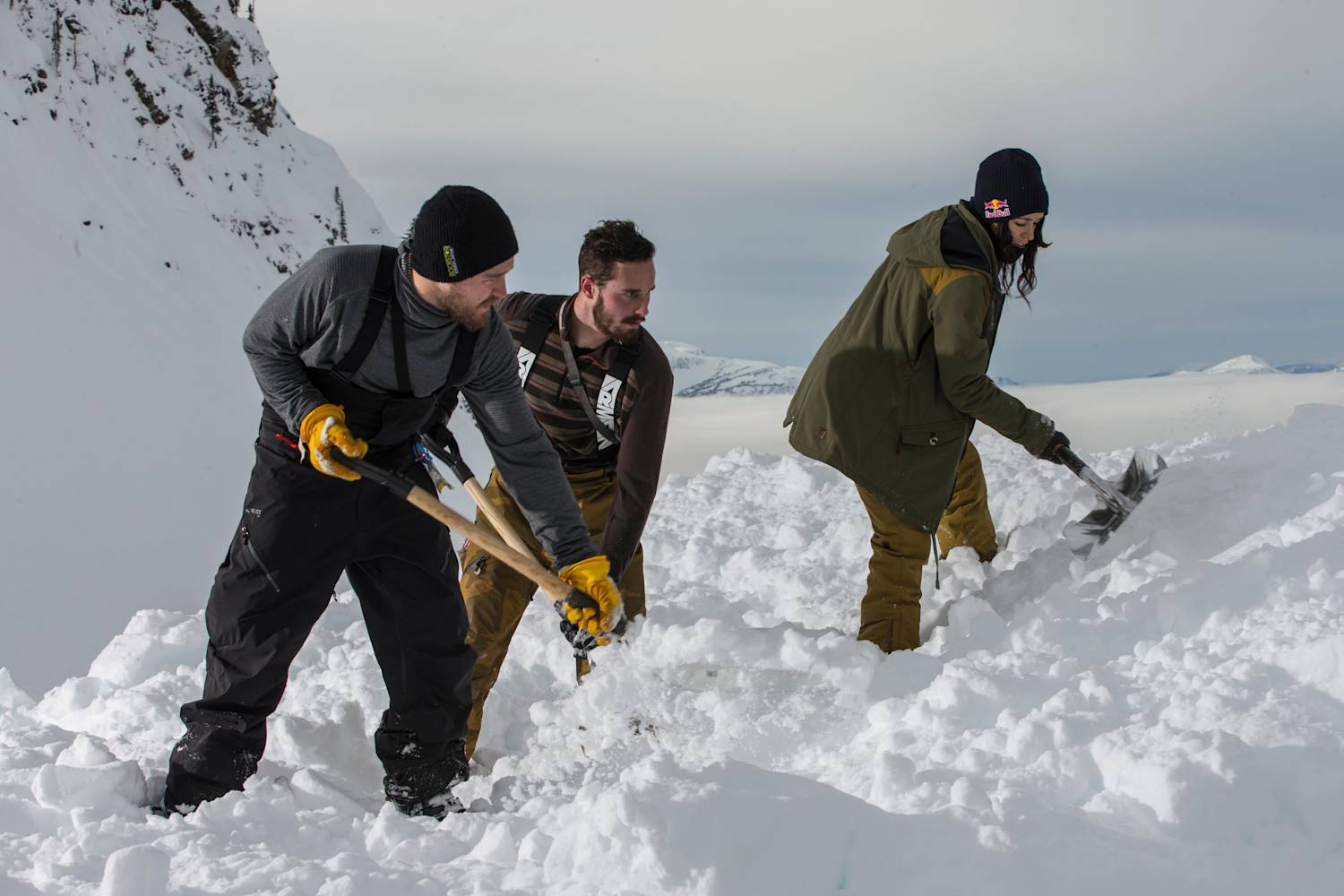 The Red Bull Cold Rush Course Comes Alive