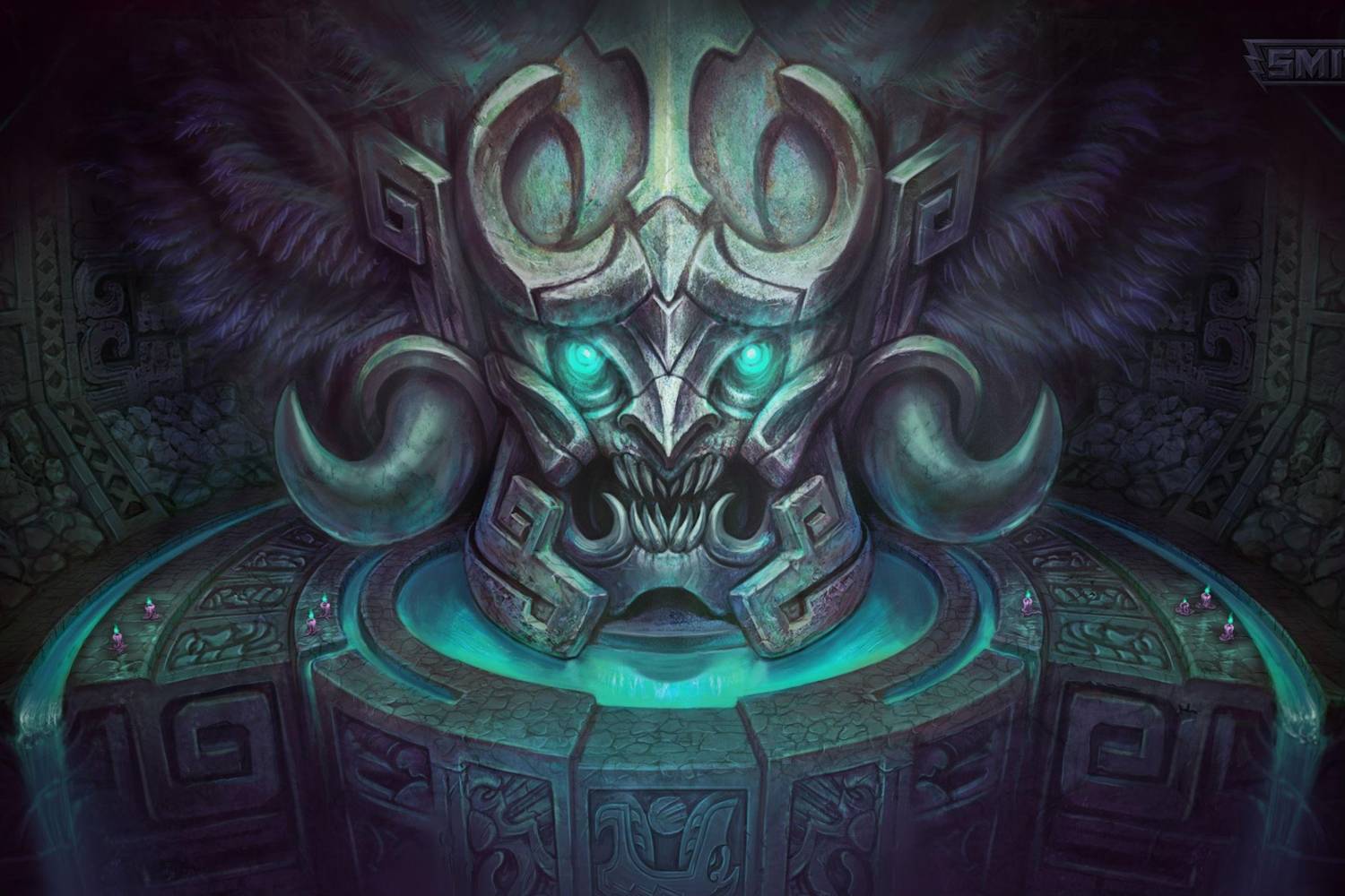 Bringing Smite's Mayan death god Ah Puch to life