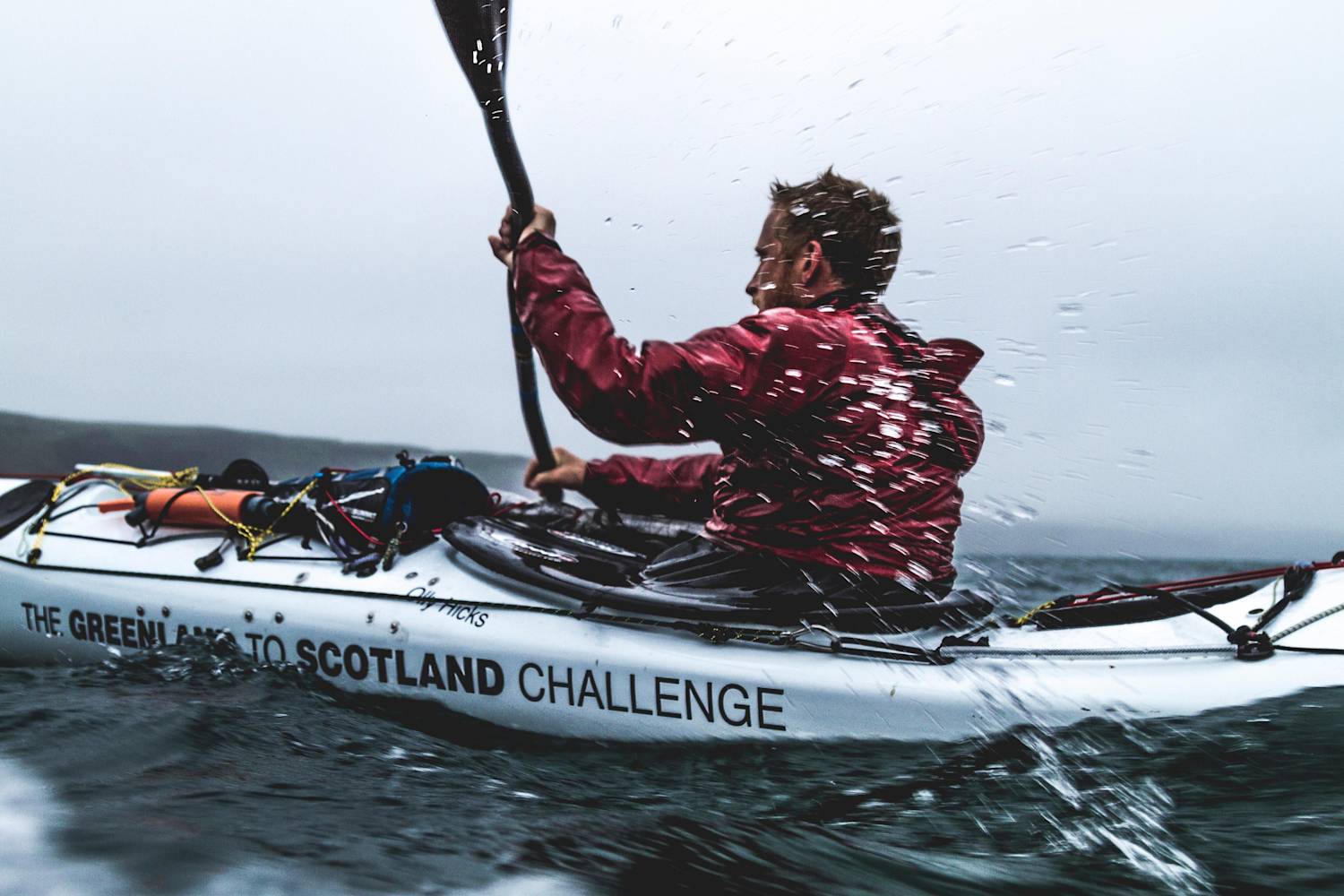 Open ocean kayak trip: Paddling 240 miles in the sea
