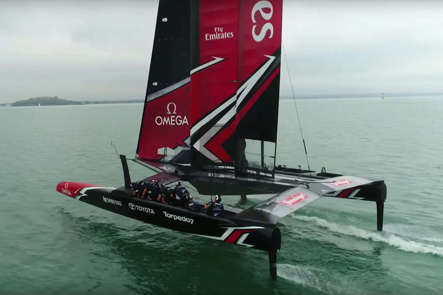 Emirates Team New Zealand cycle | America's Cup *video*