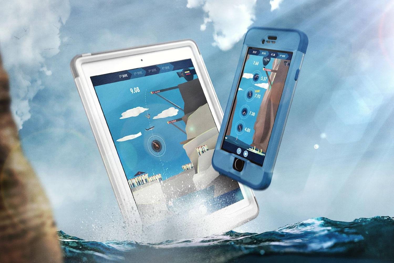 Red Bull Cliff Diving Game: Choose your diver & play