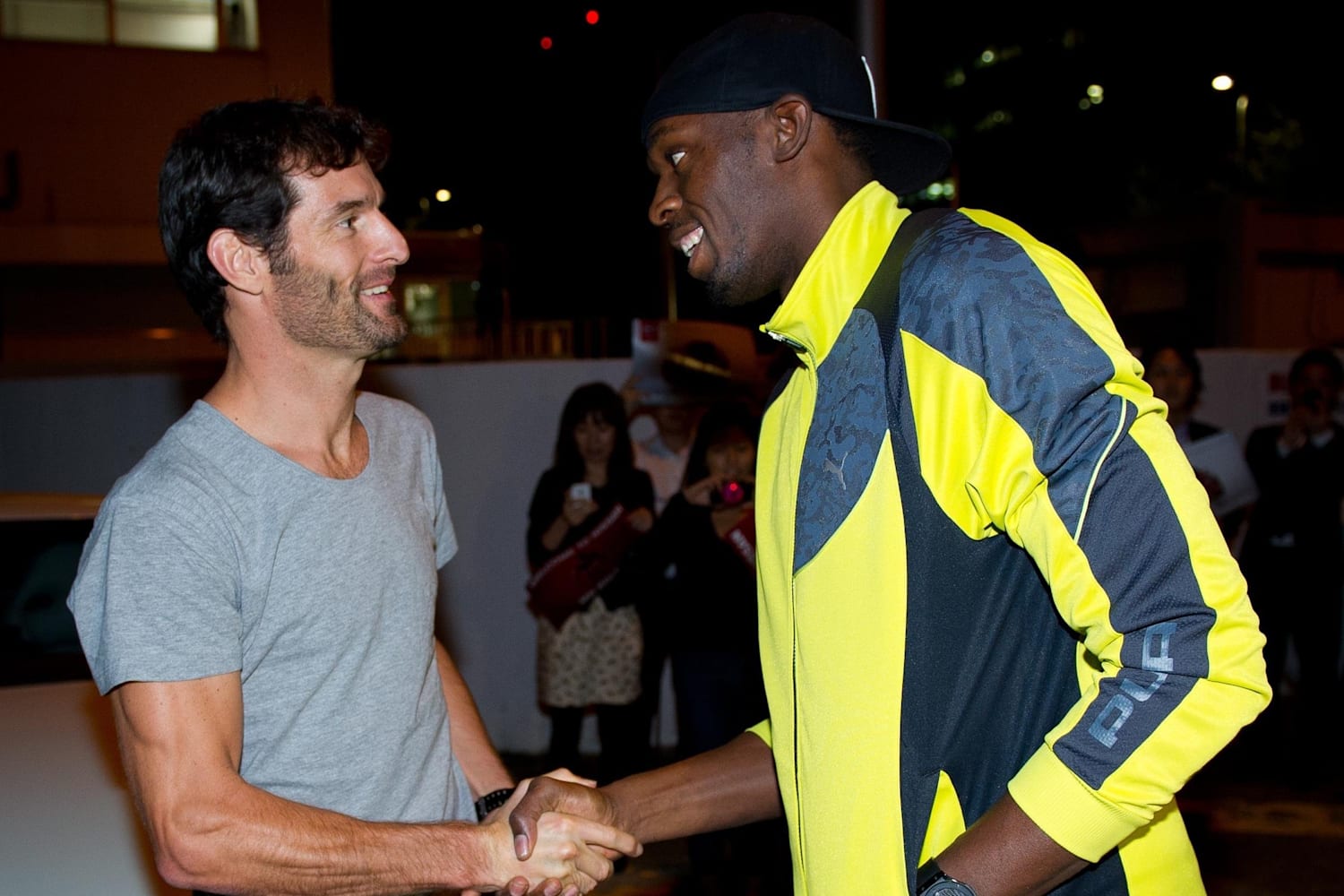 Cuando Webber conoció a Bolt