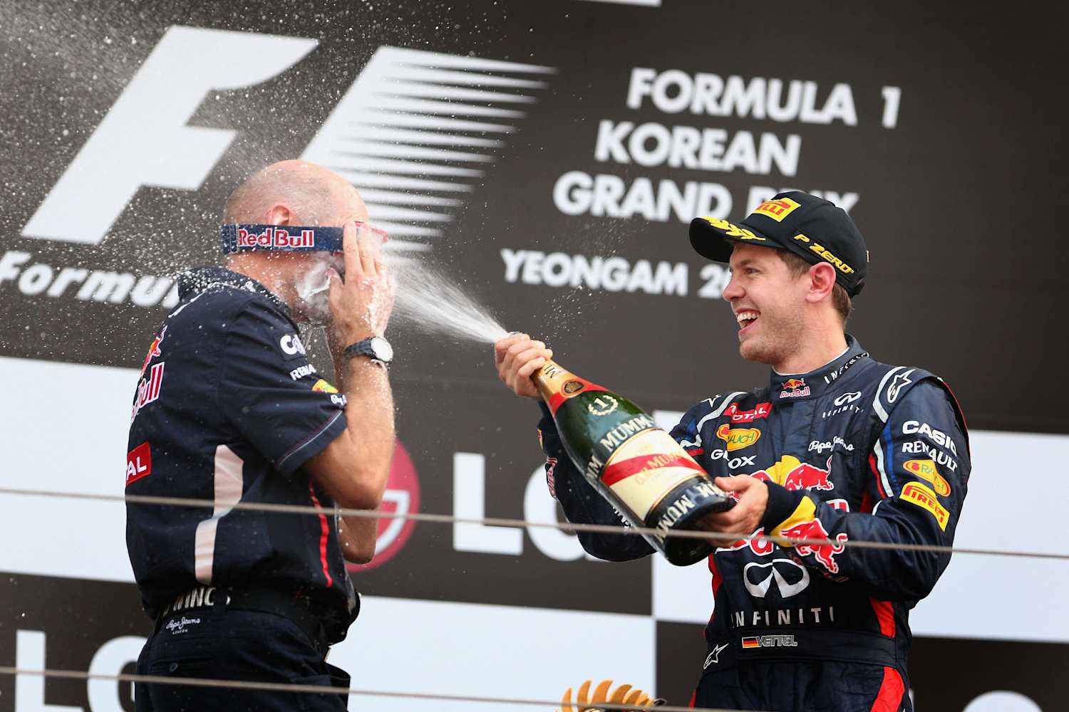 Korean GP Victory give Vettel F1 Championship lead