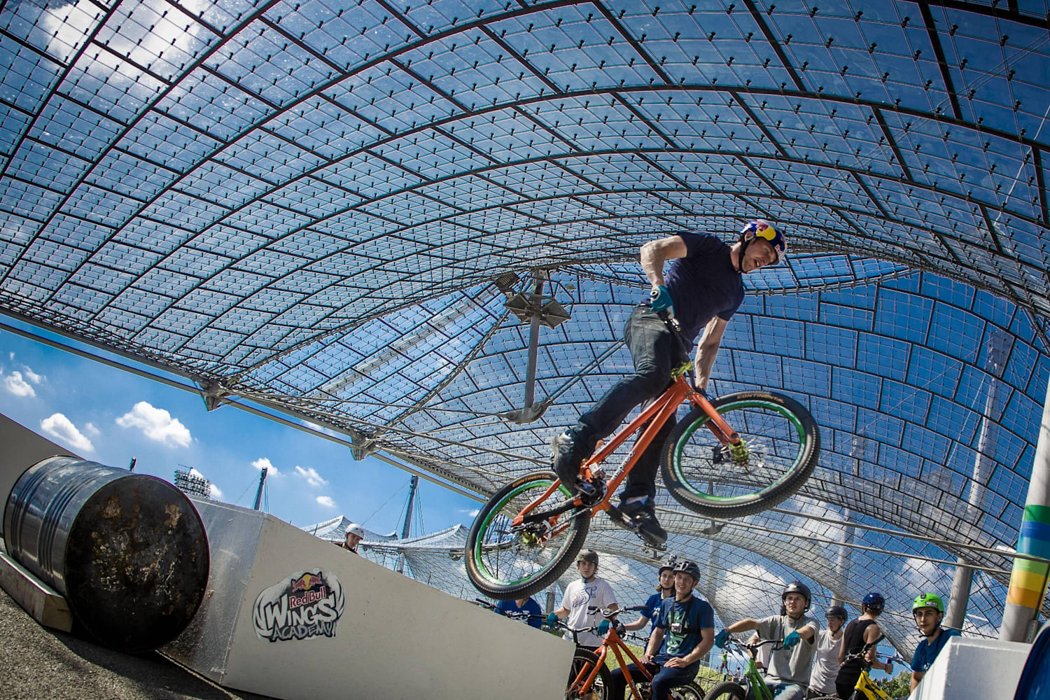 Danny MacAskill rides the boards