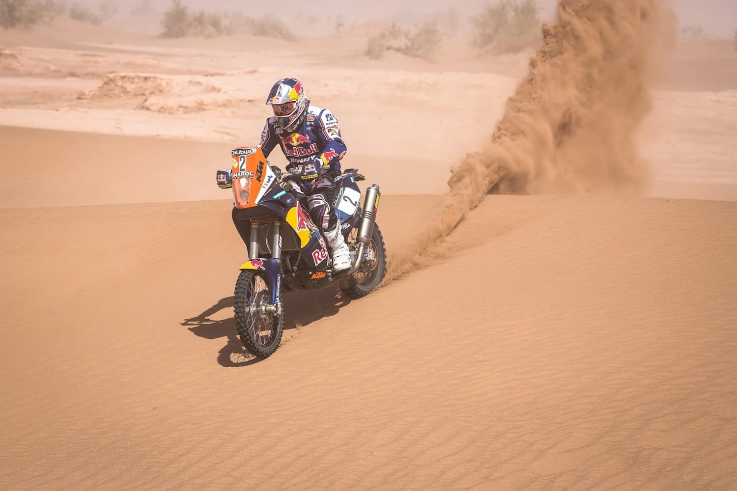 Riders feel the heat in Rallye du Maroc