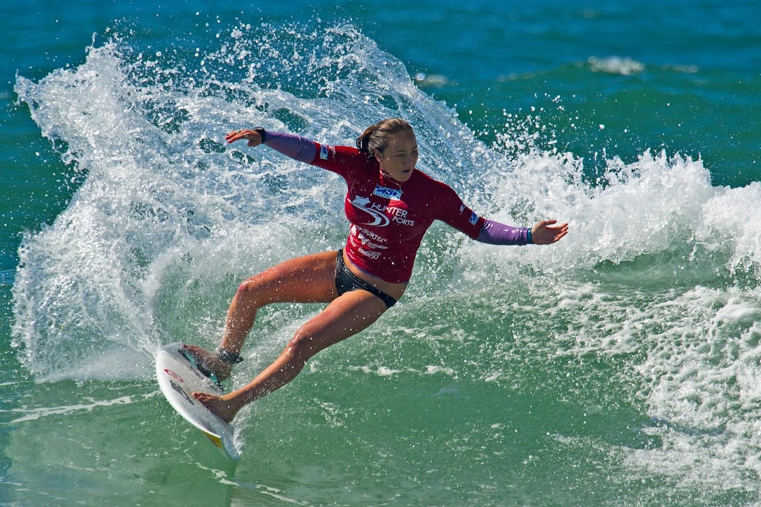 Carissa Moore da ejemplo