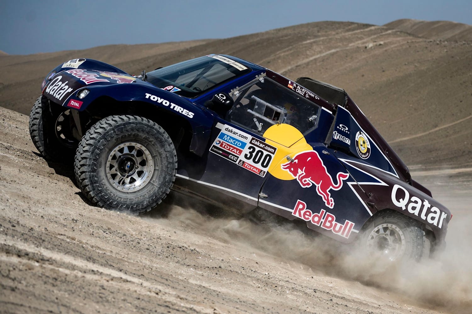 Bittersweet day for the Qatar Red Bull Rally Team