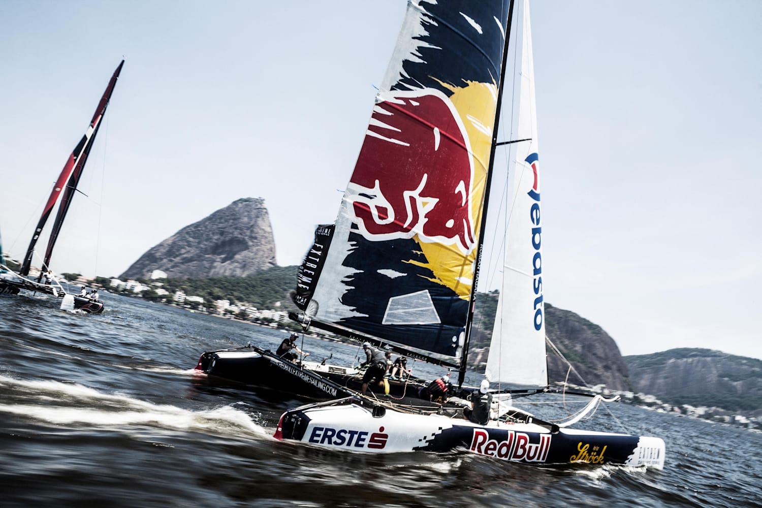 Fierce competition at Red Bull Youth America's Cup