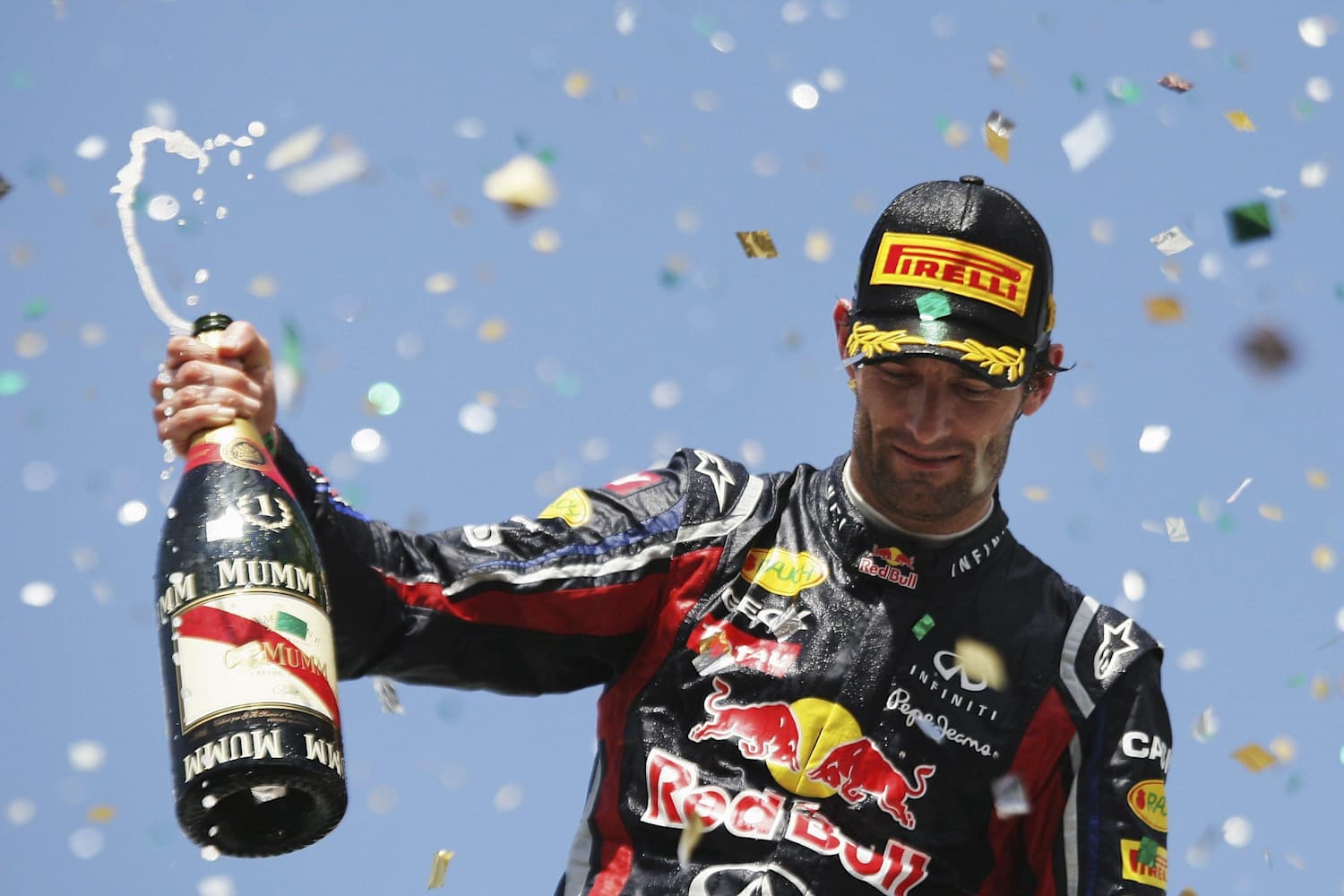 WEBBER BACK ON TOP AT BRAZILIAN GP