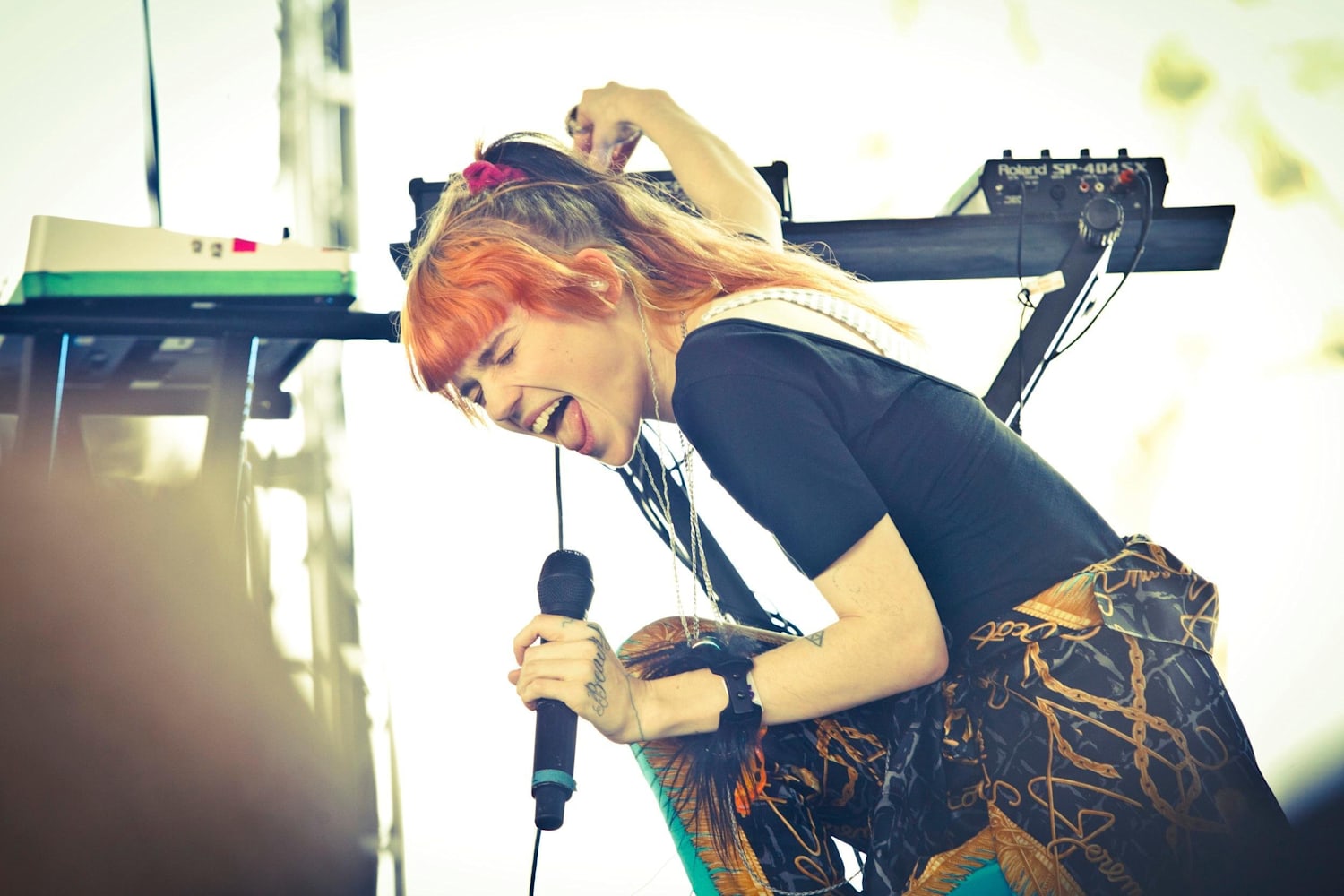 Grimes Tour Rider Requests Include a Small Dog