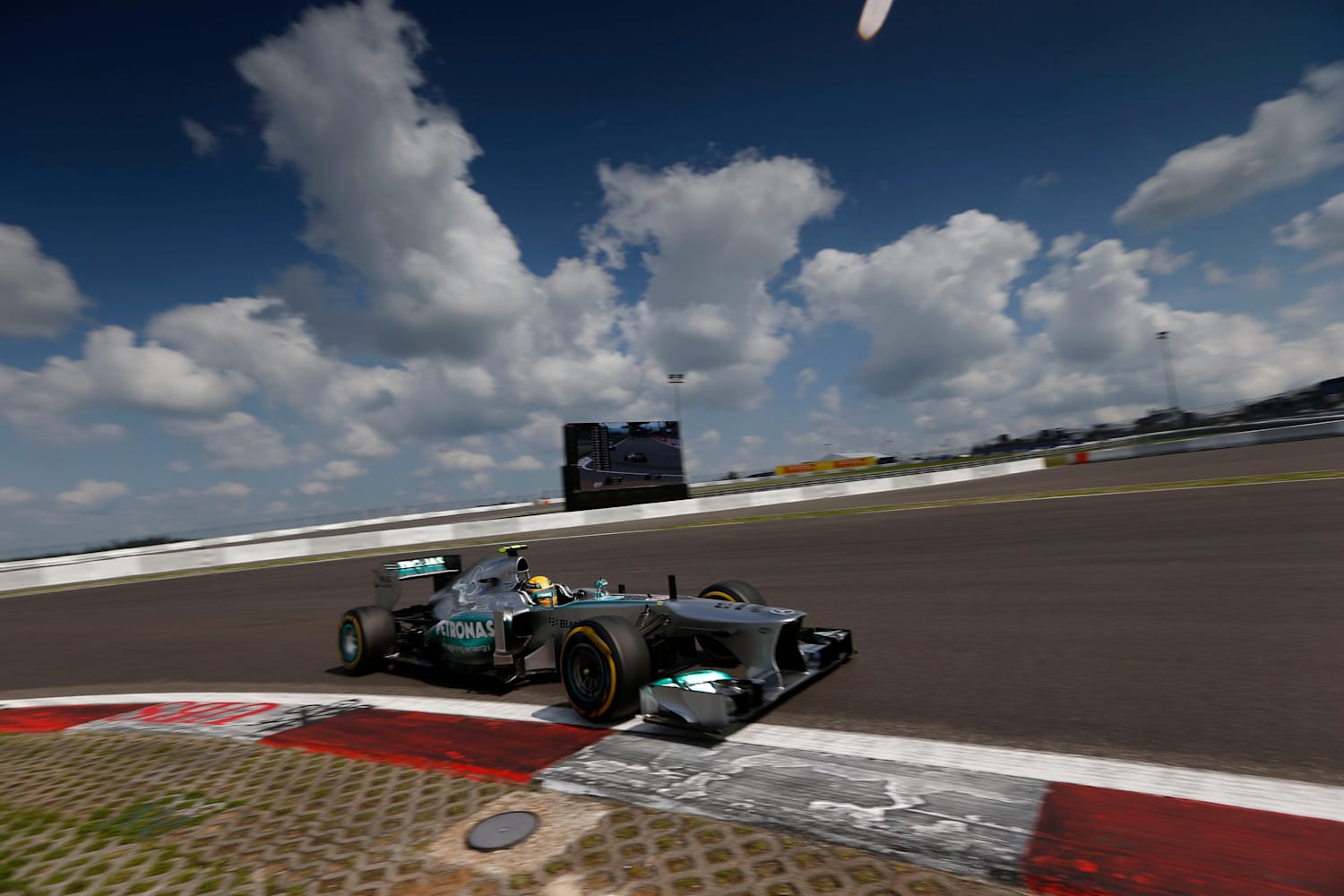 Hamilton steals pole for German Grand Prix