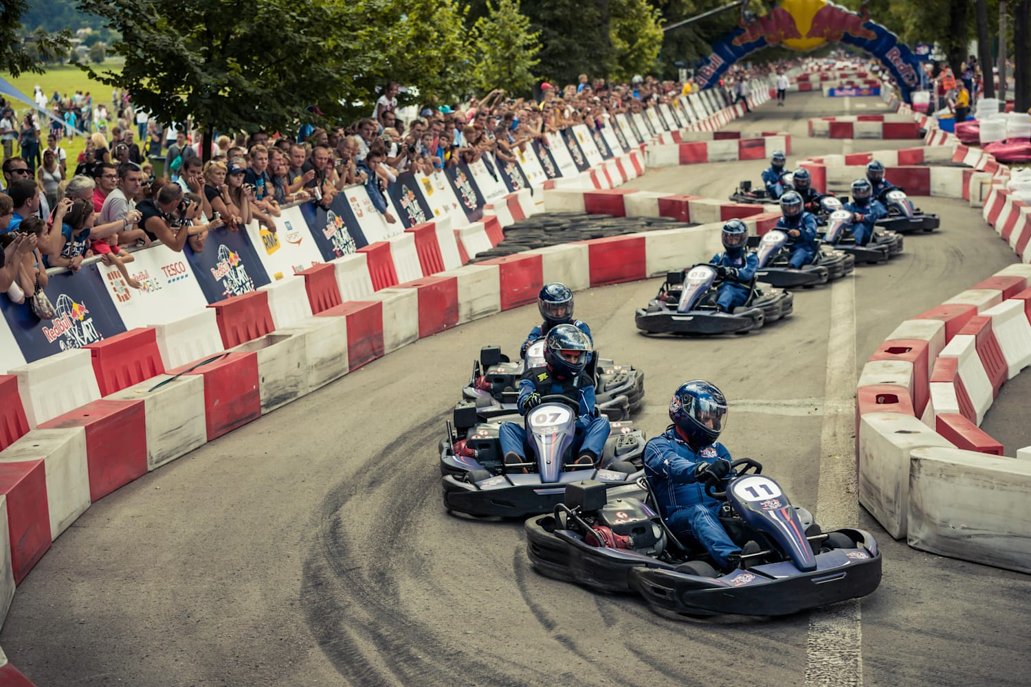 Best photos from Red Bull Kart Fight in Poland