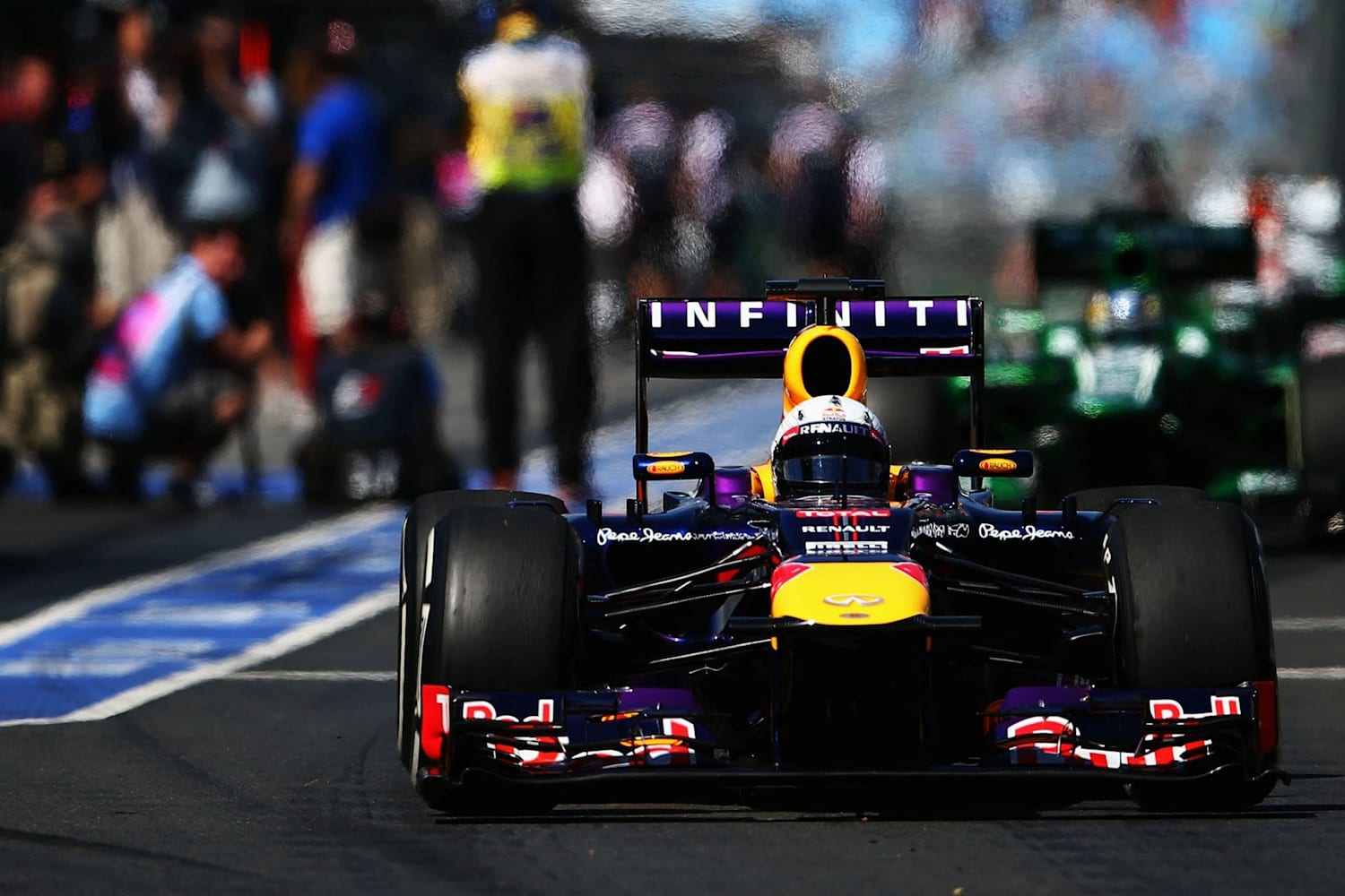 The Infiniti Red Bull Racing Garage Awaits You