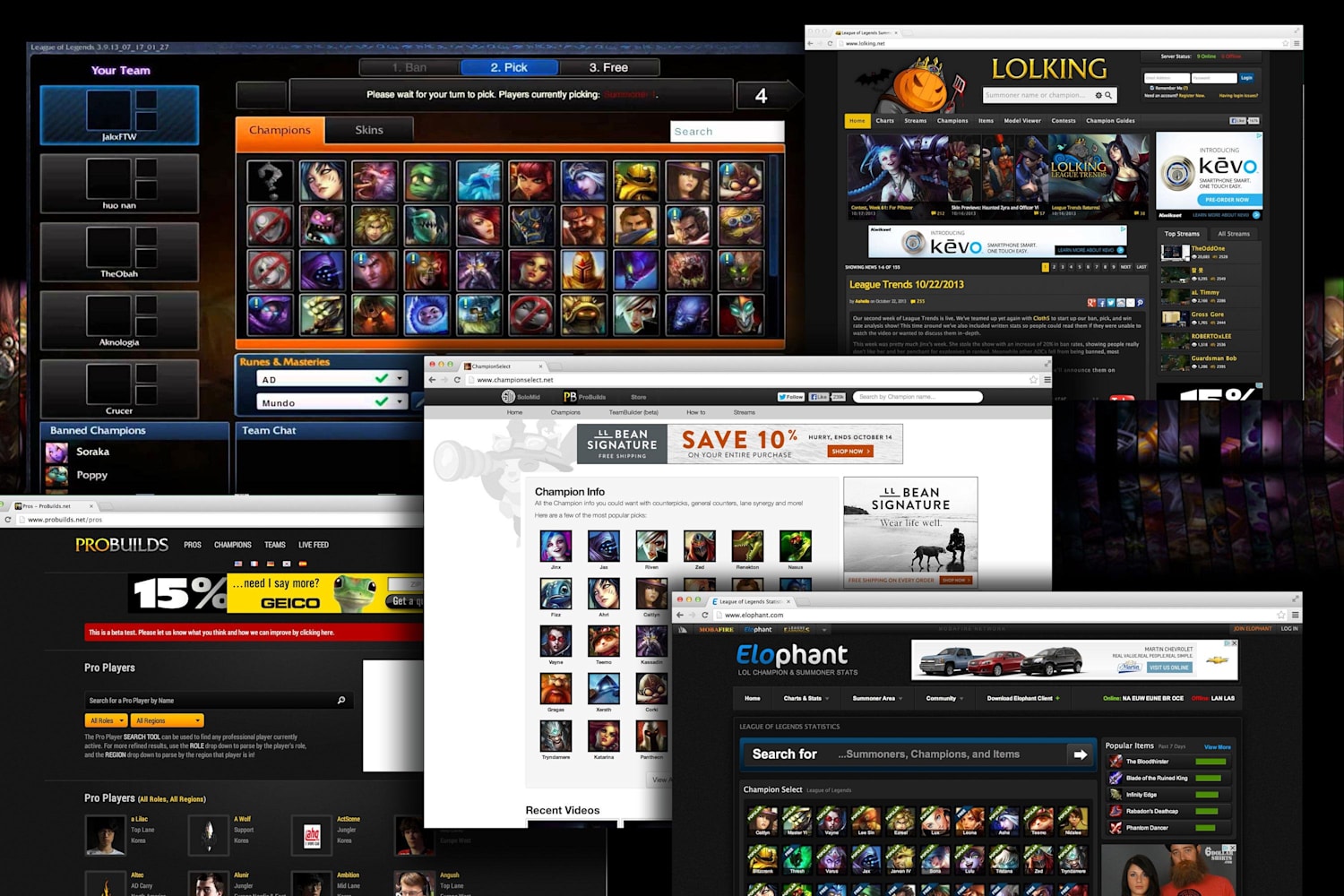 Top 5 LoL Websites To Read During Downtime