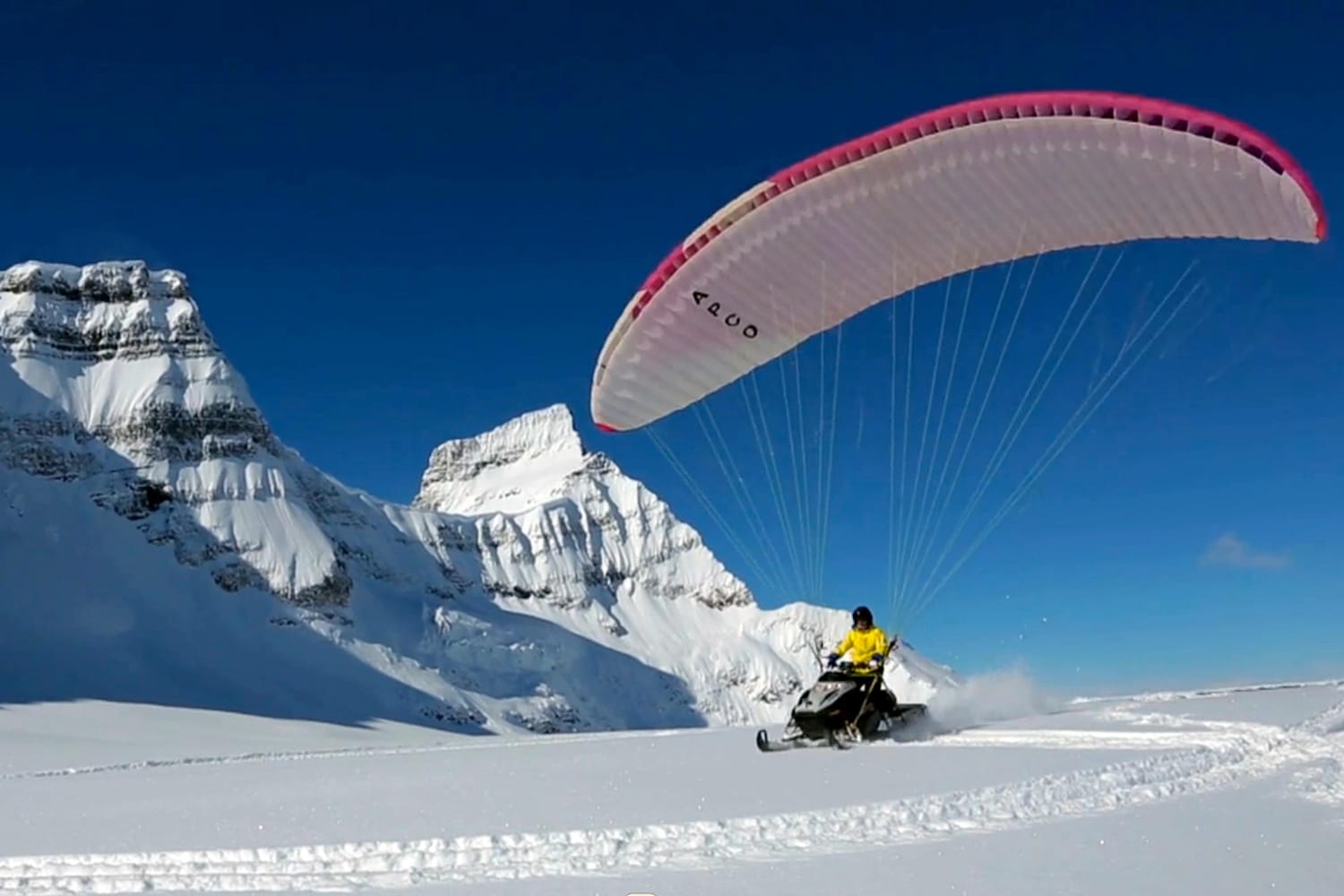 Flying Snowmobile Soars Higher Than Imagined
