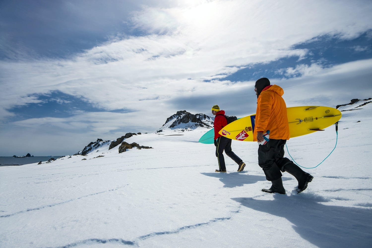 Red Bull Surfing Antartica 2013