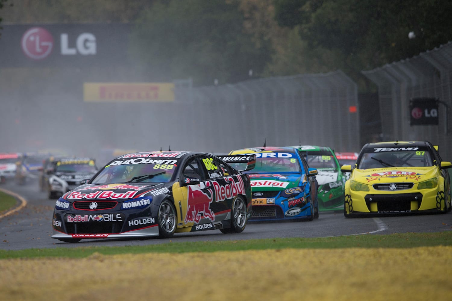 On track for the Australian F1 Grand Prix