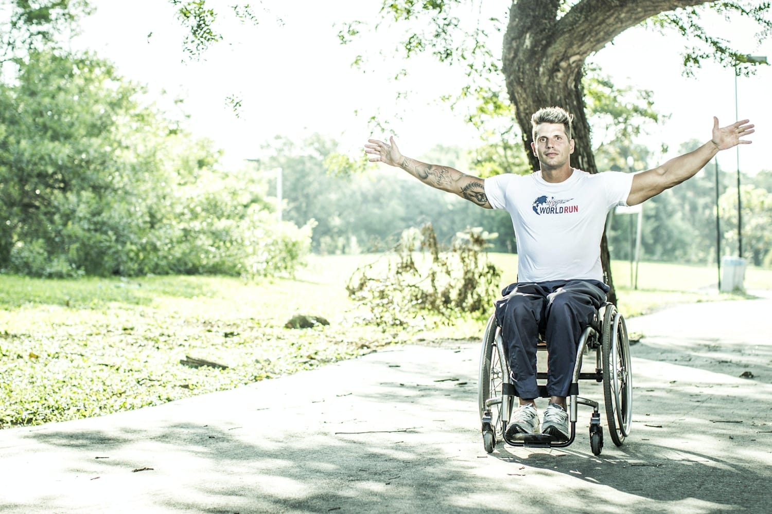 Vamos correr até encontrar a cura da lesão medular