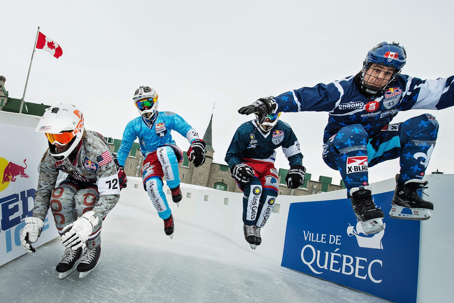 Live ansehen: Red Bull Crashed Ice Québec City