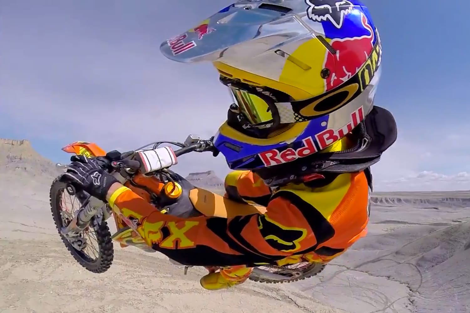 Motocross freeriding in Utah with Ronnie Renner