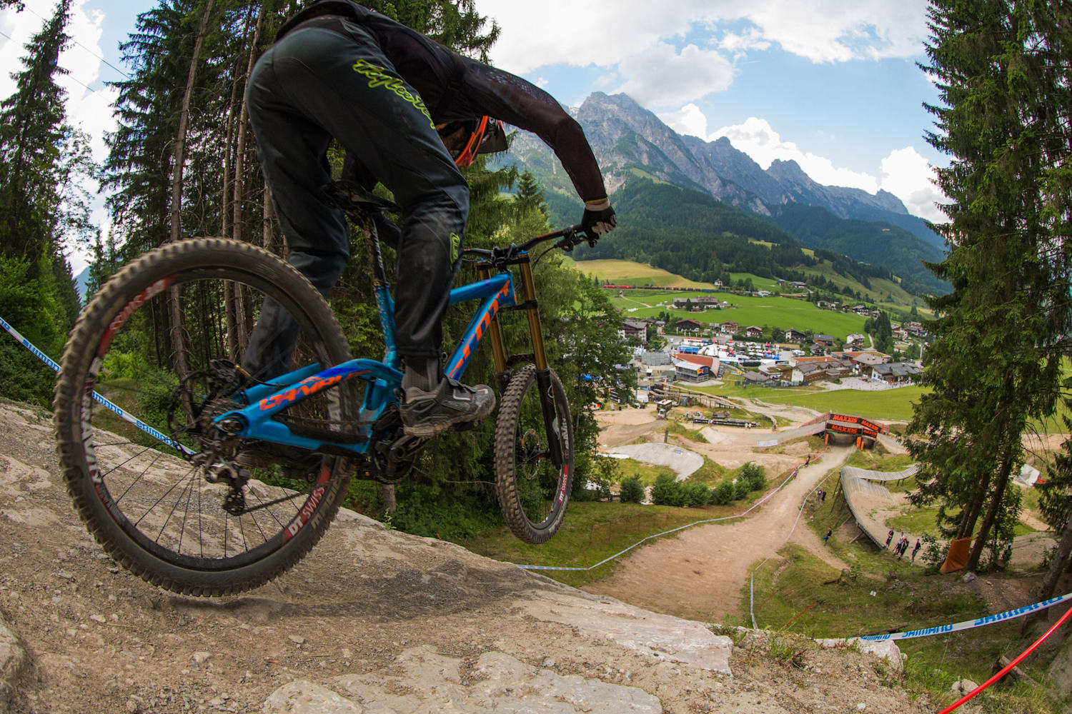 Claudio Caluori course preview: UCI MTB WC Leogang