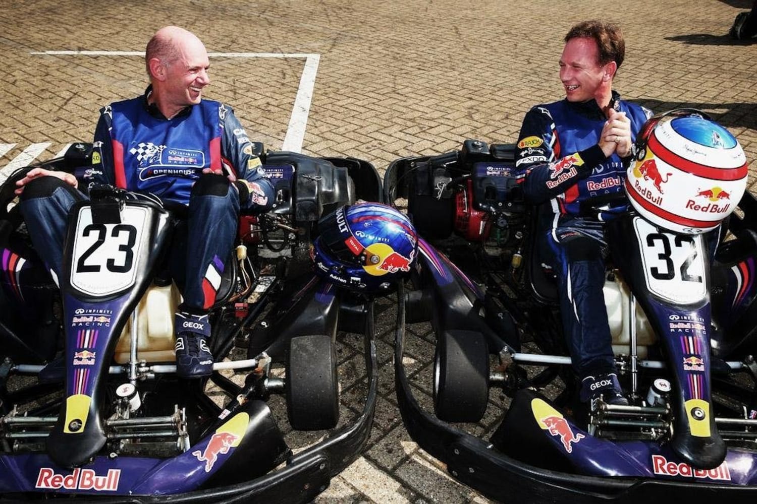 Red Bull Racing Open House 2014 sfide sui Go Kart