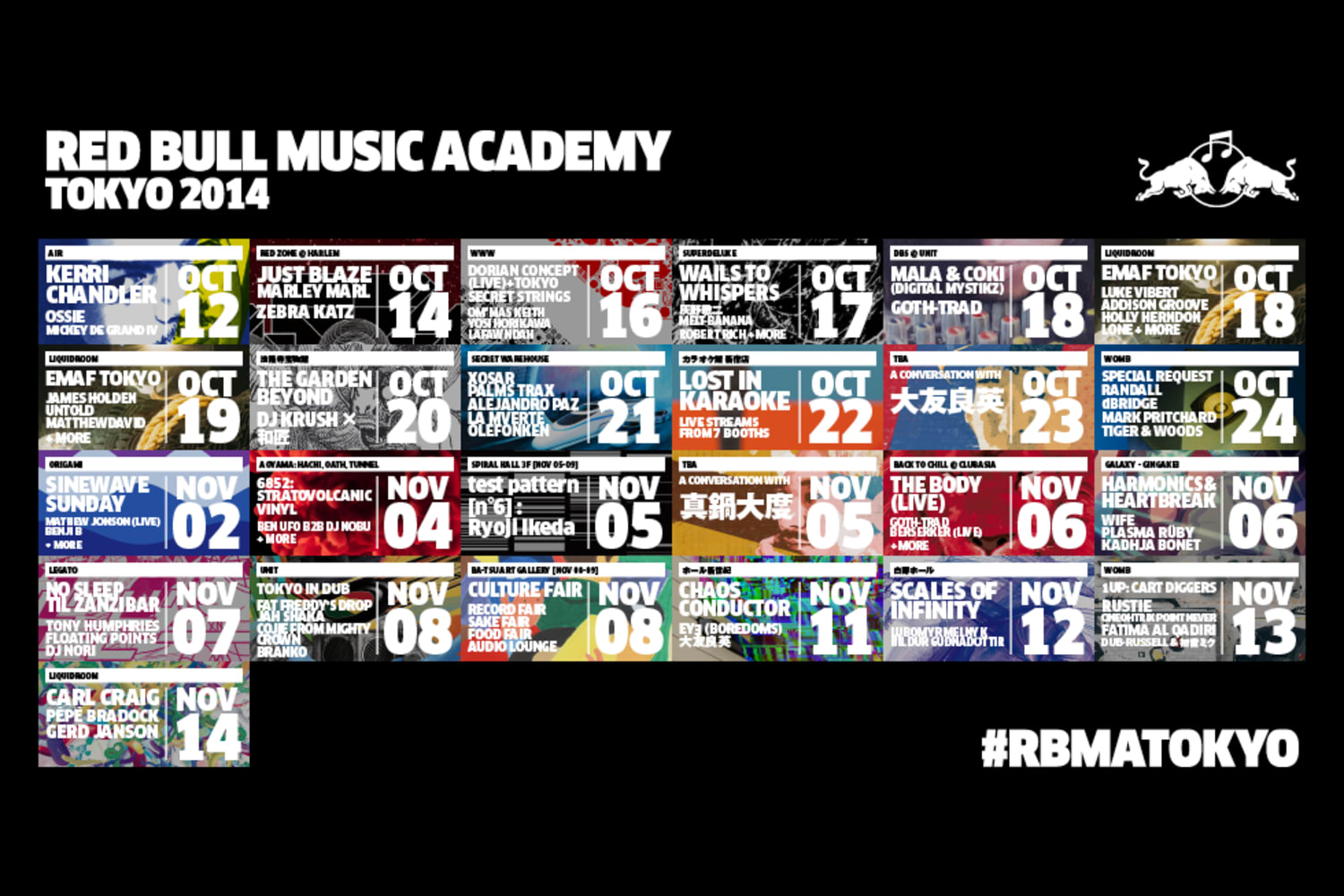 RED BULL MUSIC ACADEMY TOKYO 2014