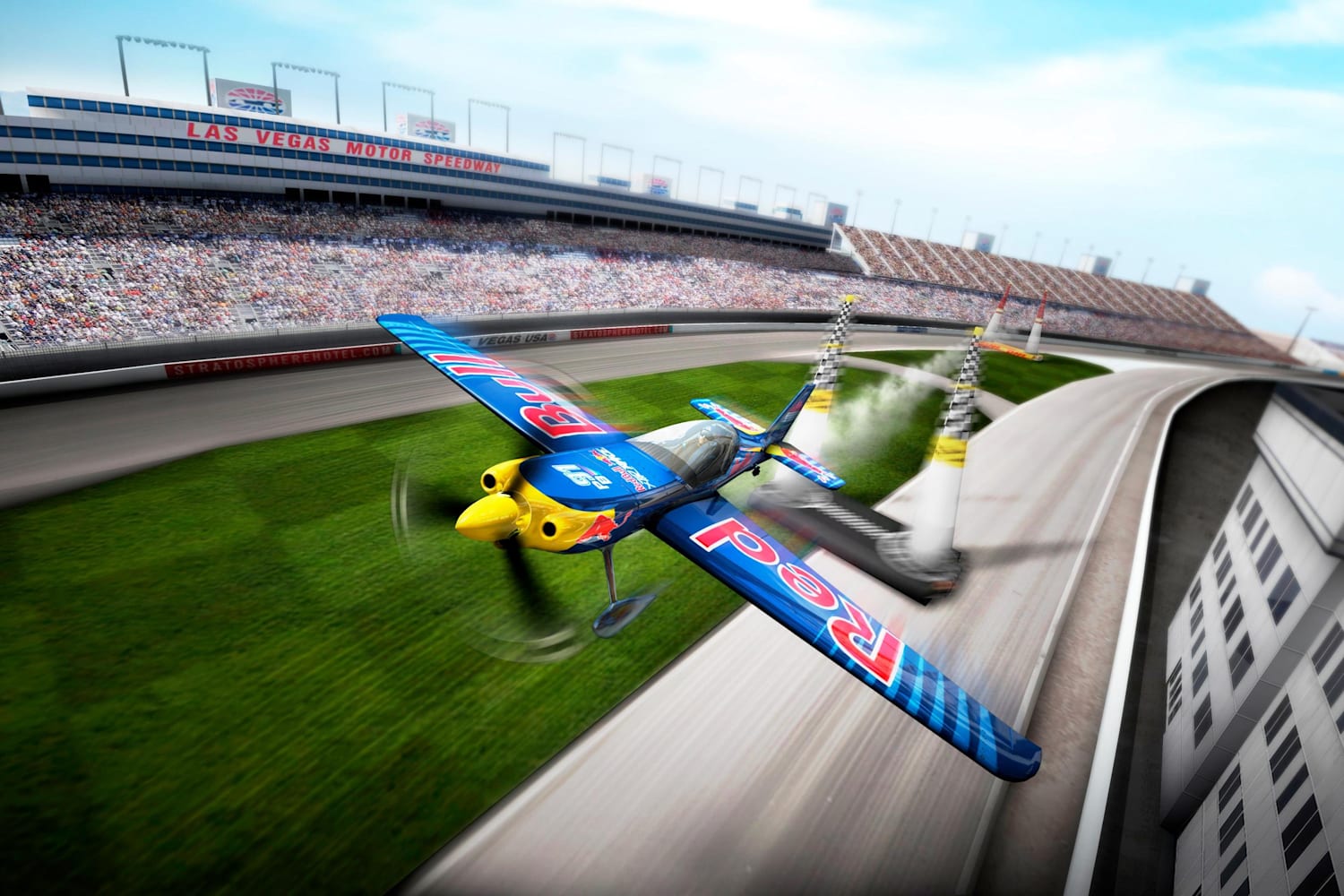 Red Bull Air Race Experience in der Media World, Luzern