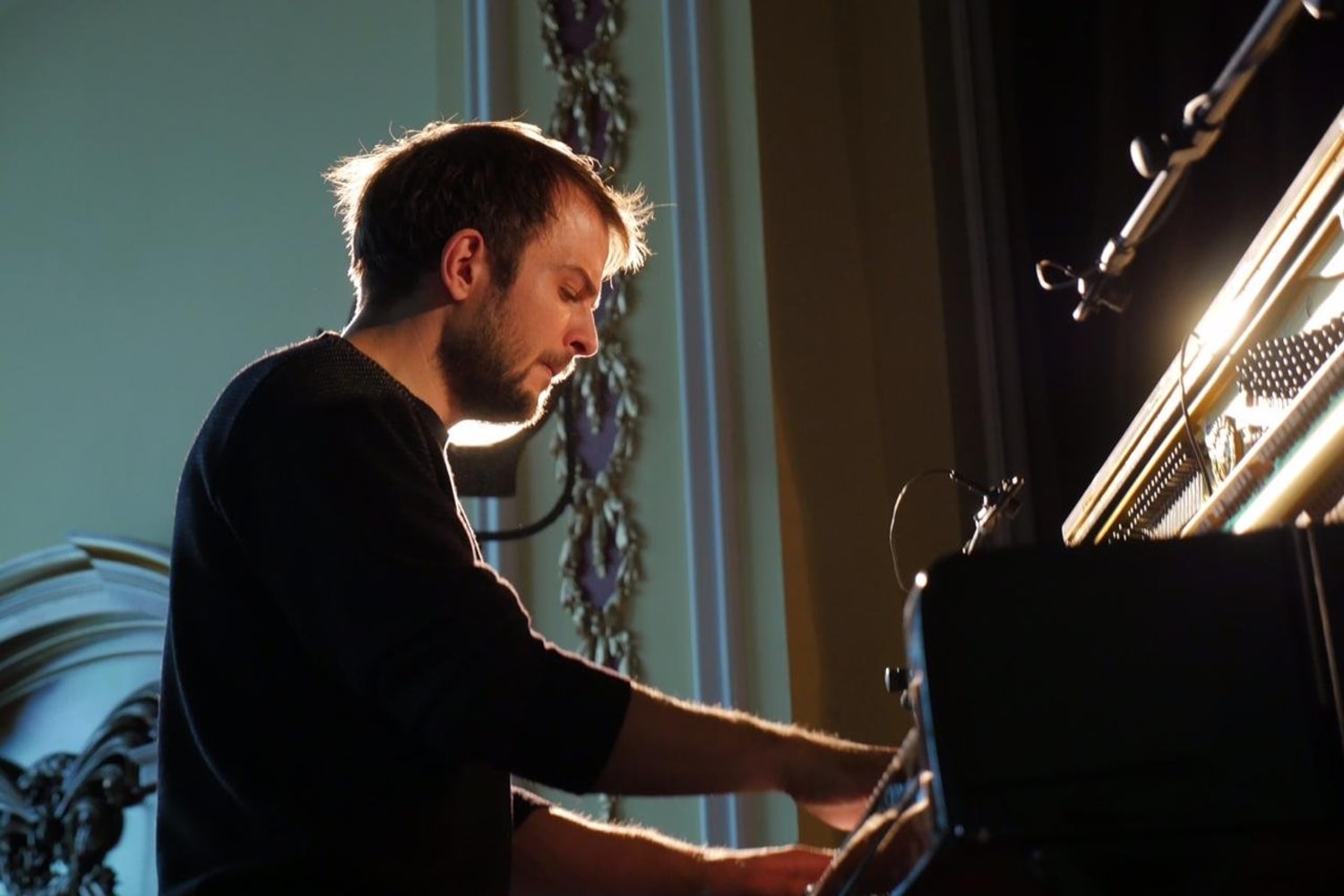 nils frahm belfast interview live