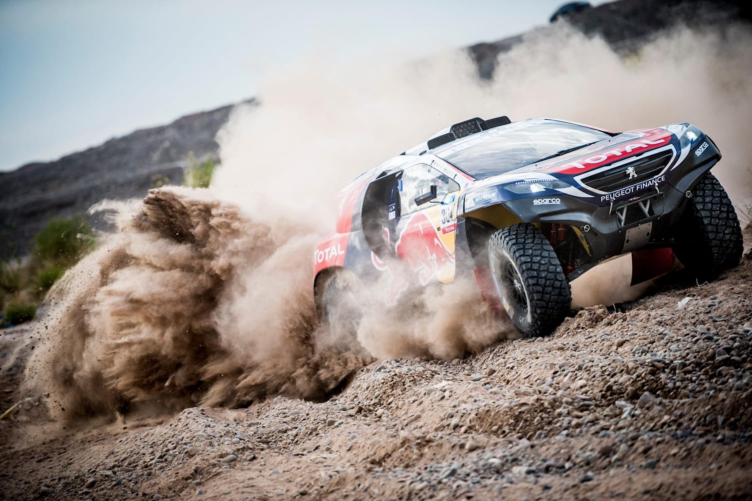 Team Peugeot Total Dakar 2015 in photos