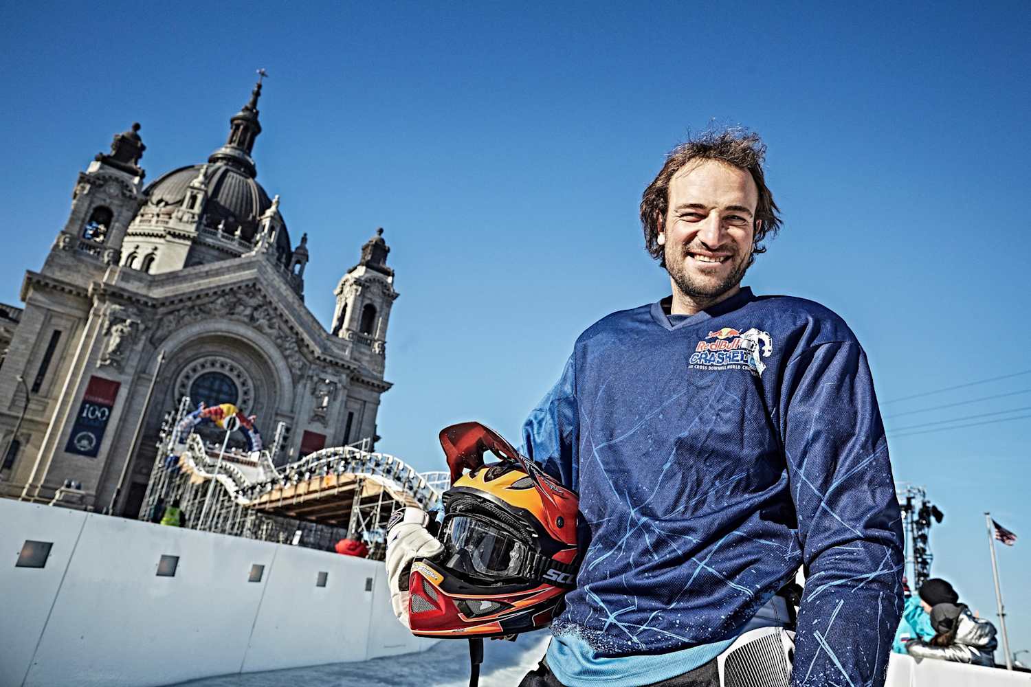 Claudio Caluori teste le circuit de Saint Paul