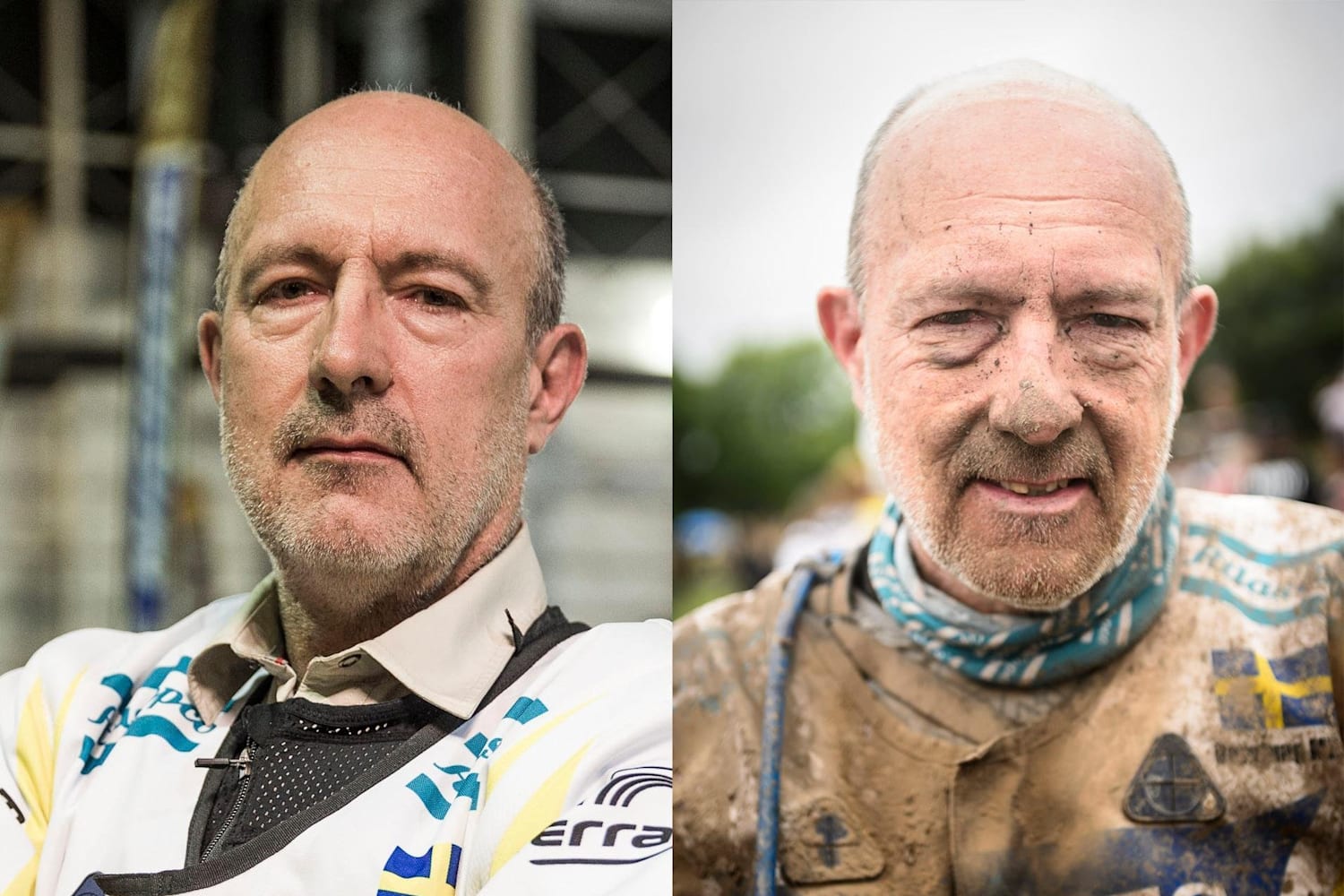 Rally Dakar 2015: Their faces before and after the race