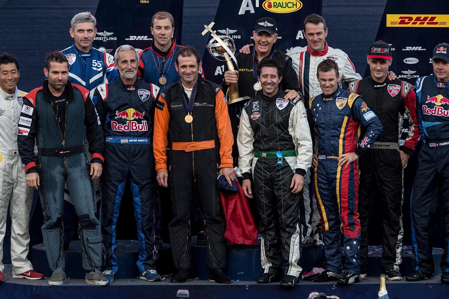 Red Bull Air Race pilots at 2015