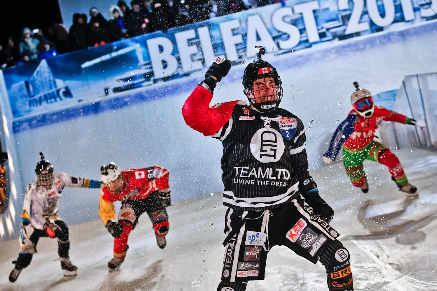 Red Bull Crashed Ice 2015 Belfast report und clip