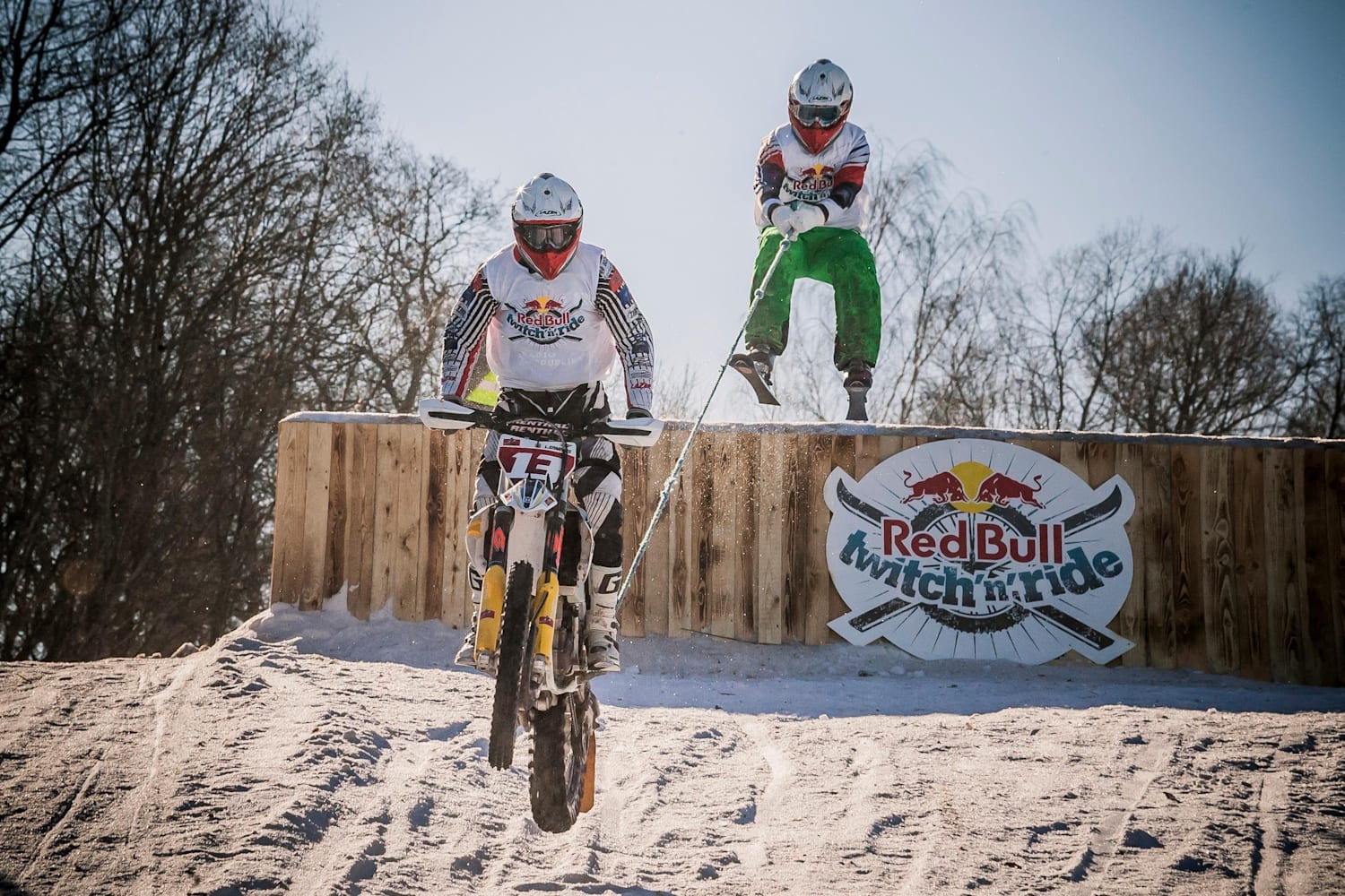 Video from 2015 Red Bull Twitch N Ride Ski Moto event