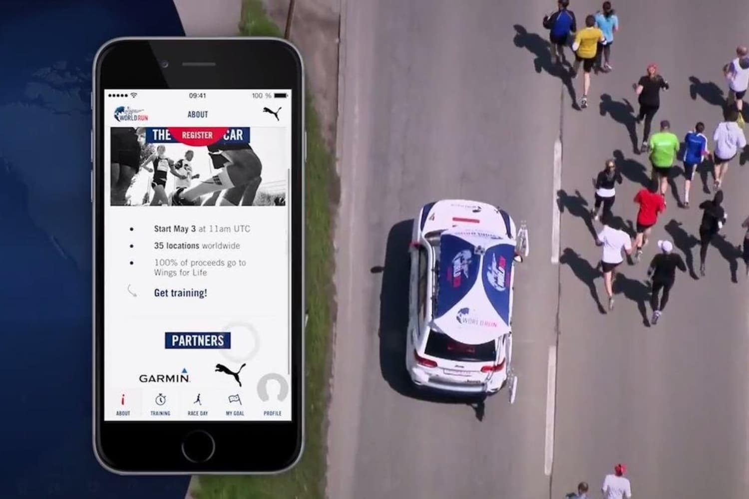 Wings for Life World Run App