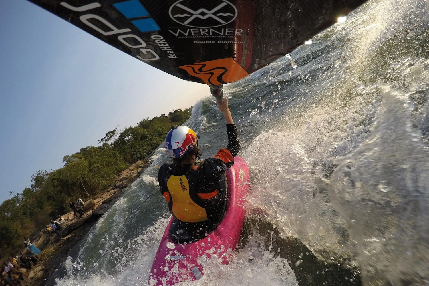 Pro Kayaker Dane Jackson Trains on the Nile in Uganda